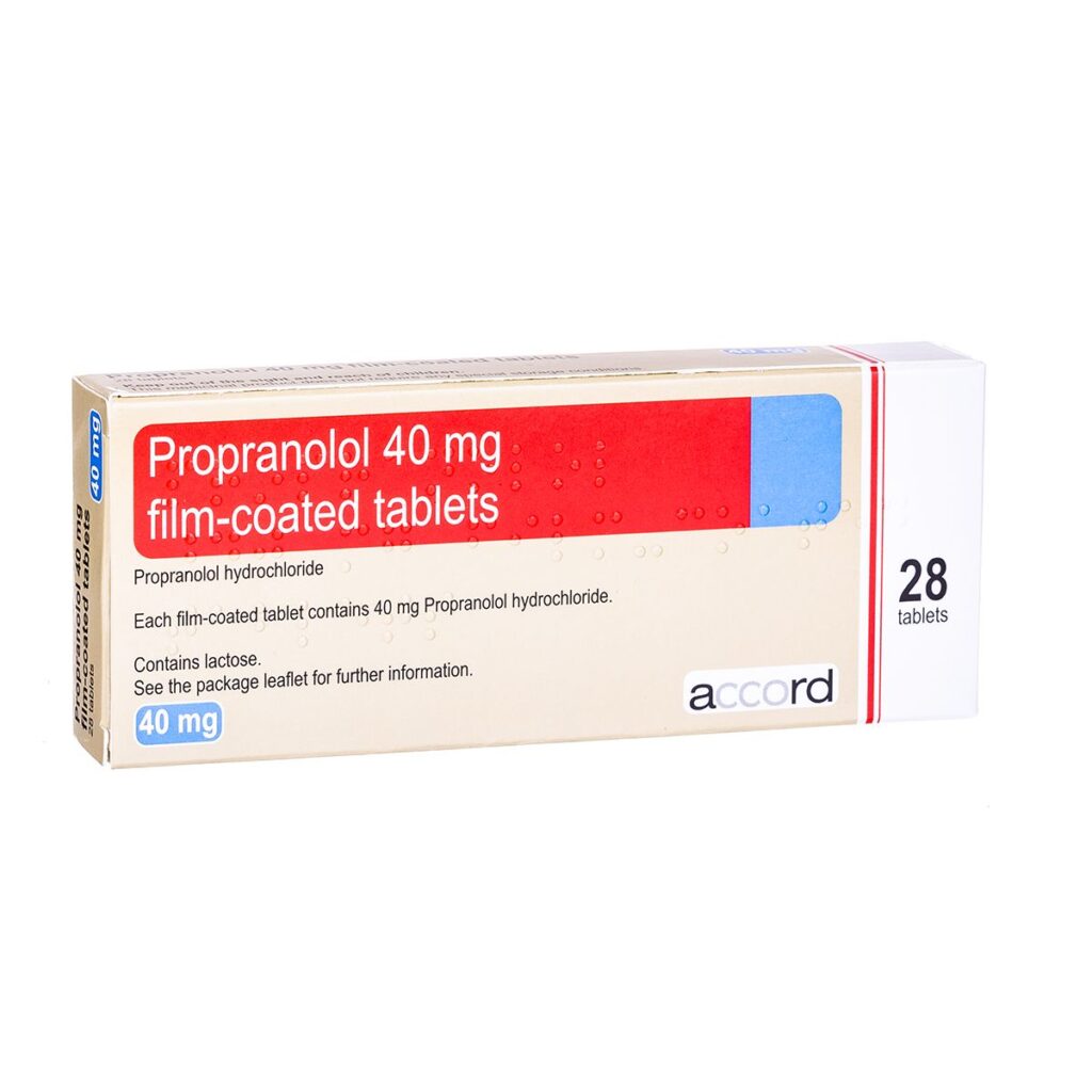 Propranolol Tablets For Anxiety & Heart Conditions From £16.99 ...