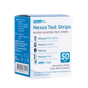 Order GlucoRx Nexus Test Strips Online | Meds For Less