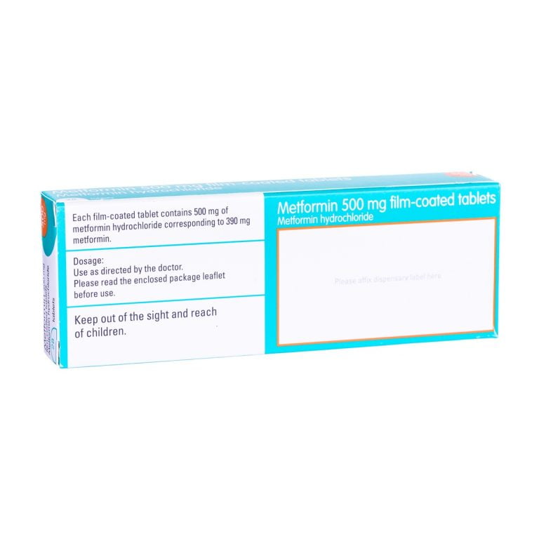 Metformin 500 Mg Tablets From £10.95 | MedsForLess