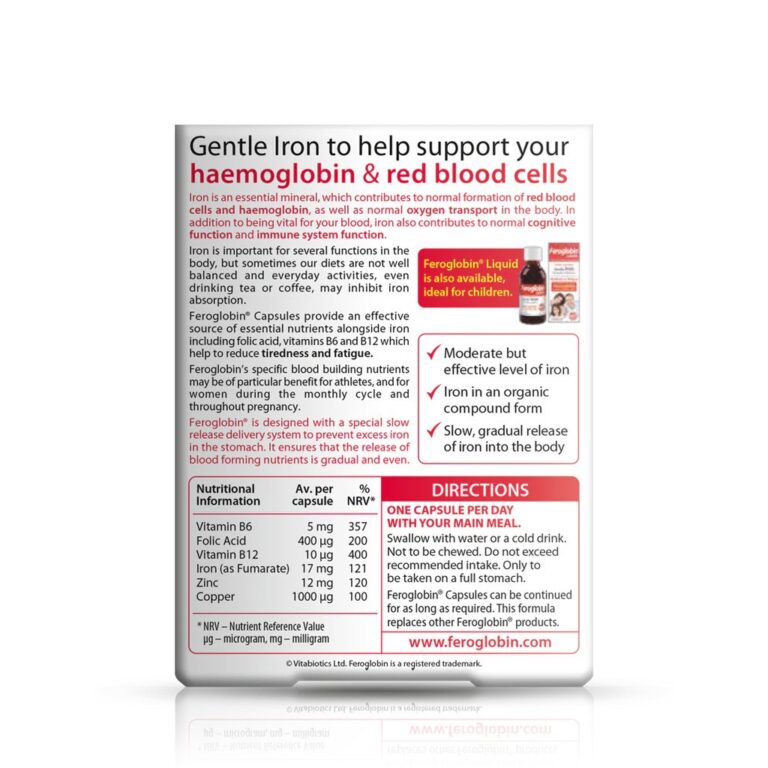 Order Feroglobin Capsules Online | Meds For Less