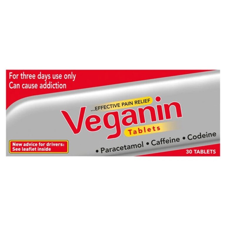 Order Veganin Tablets Online | Meds For Less